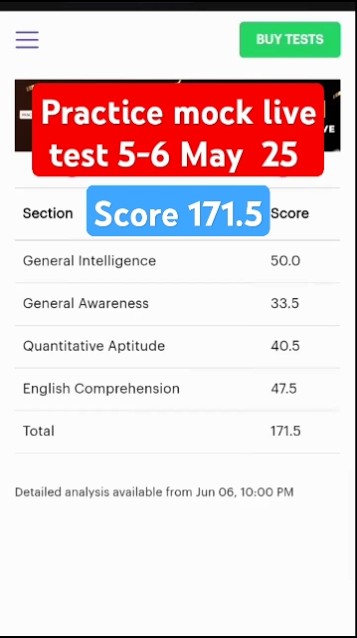 Practice mock live test 5-6 May 📗📚 #practicemock #oliveboard#textbook# ...
