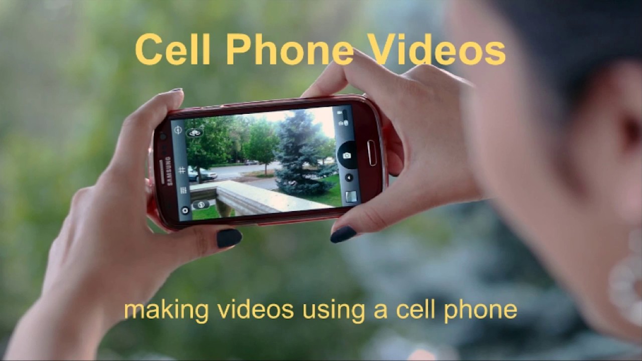 How to Shoot Video on Your Cell Phone & Edit using Shotcut - YouTube