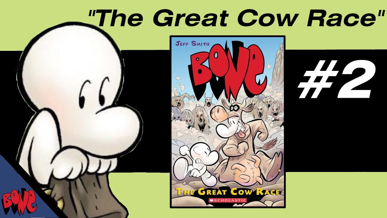 The BONE Comic Books: The Great Cow Race - YouTube