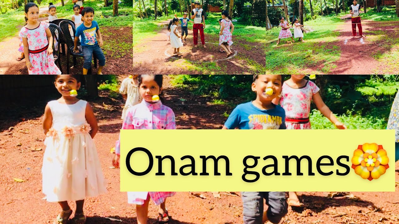 Onam games🏵(ഓണക്കളികൾ)|mihran's little world| - YouTube