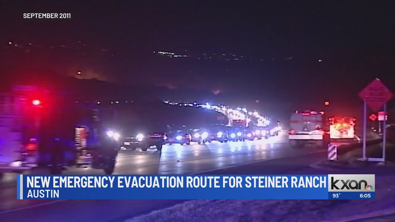 Second evacuation route opens for Steiner Ranch area years after 2011 ...