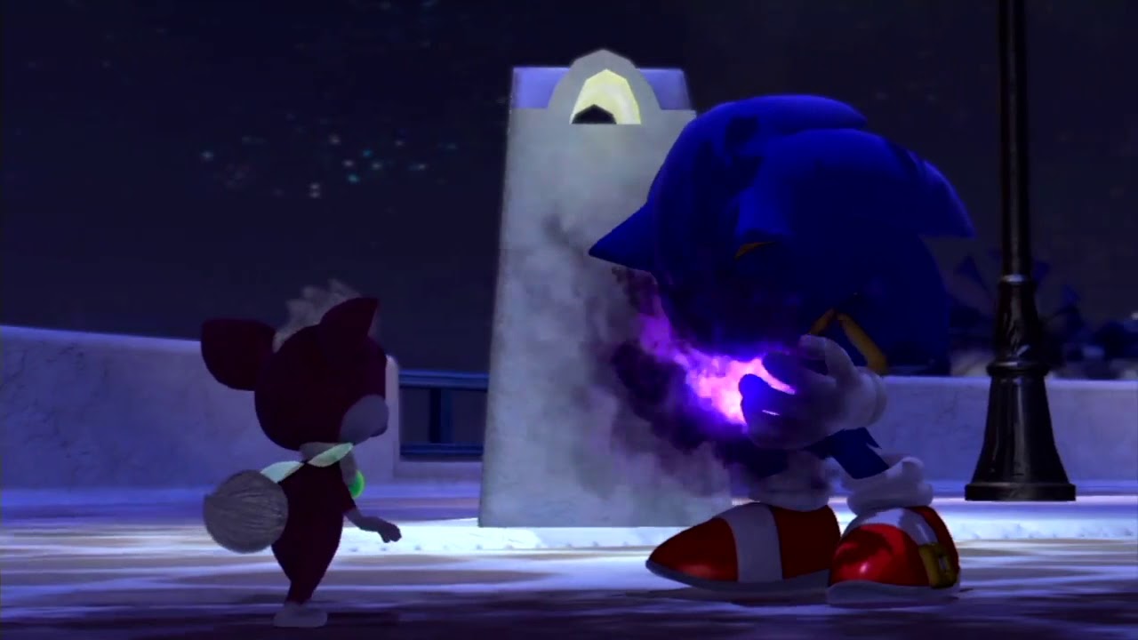 Sonic Unleashed - Sonic Transformed to the Werehog - YouTube