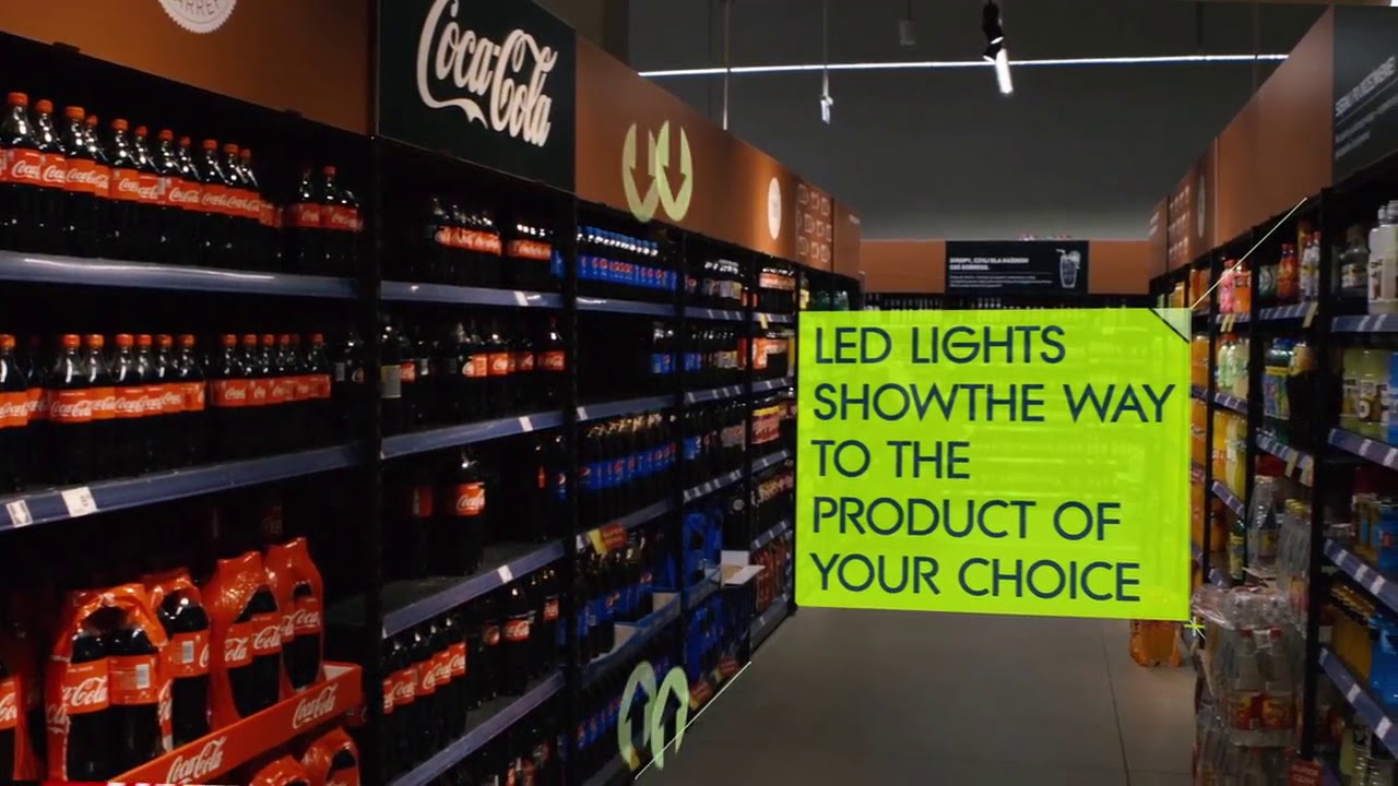 Coca Cola/Carrefour - Shelf navigation - YouTube
