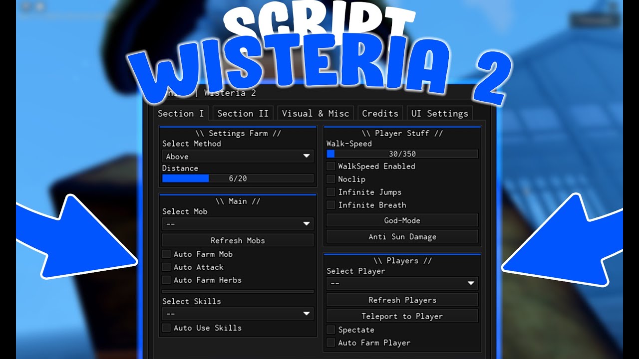 🔥[ALPHA] Wisteria 2 Script Hack OP INFINITE SPIN & INF MONEY LVL🔥 - YouTube