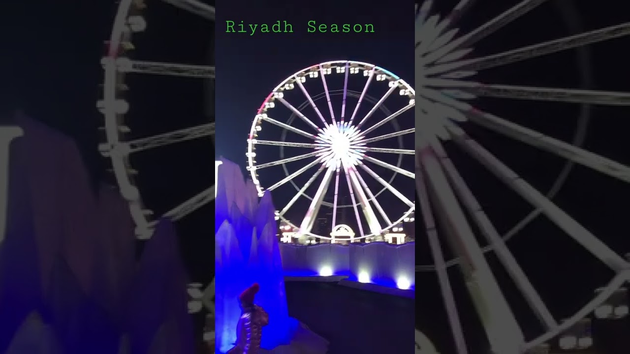 The Ferris Wheel Riyadh Season - YouTube