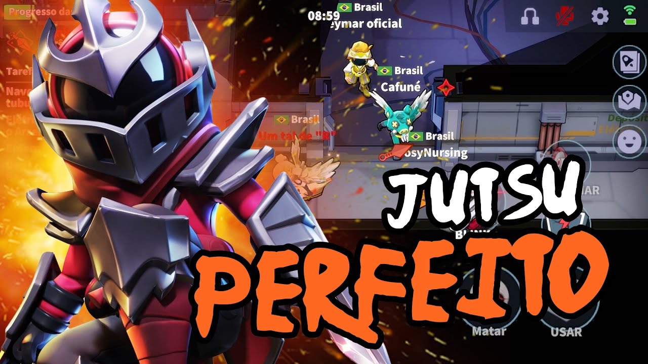 LIBEREI O NINJA E USEI ESSE JUTSU | Super Sus - Quem é o Impostor - YouTube