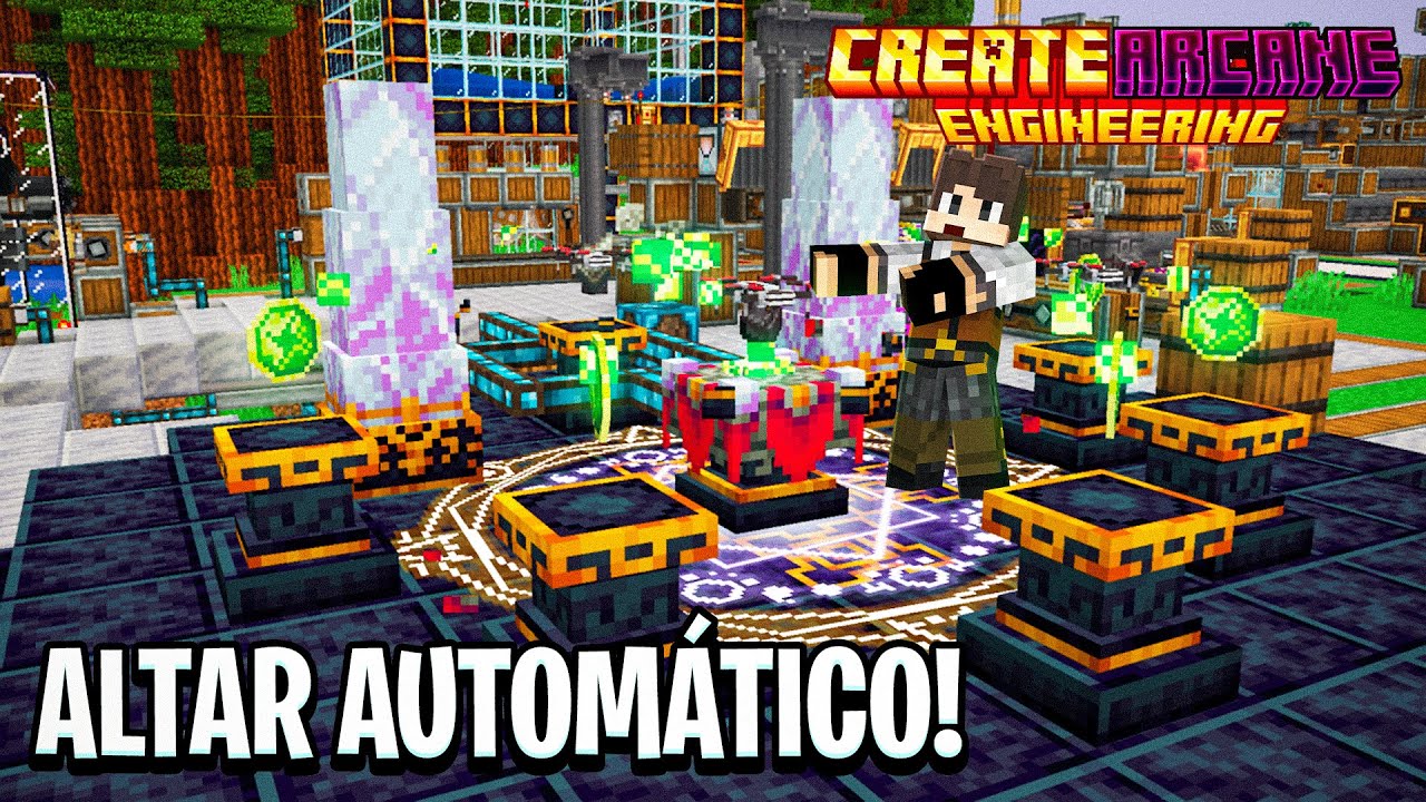 ALTAR AUTOMÁTICO DE ETERNAL STELLA! - CREATE ARCANE! #24 - YouTube