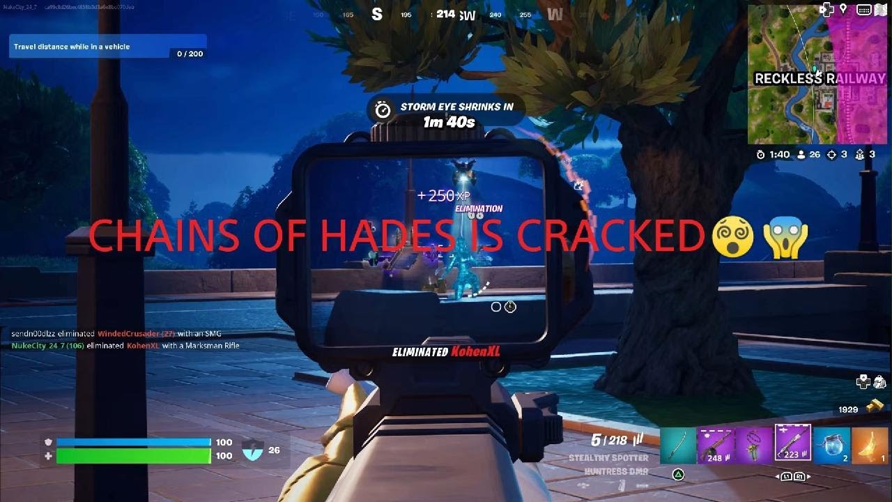 Chains Of Hades Is NUTS!! Fortnite Chapter 5, Season 2. Solos (Zero ...