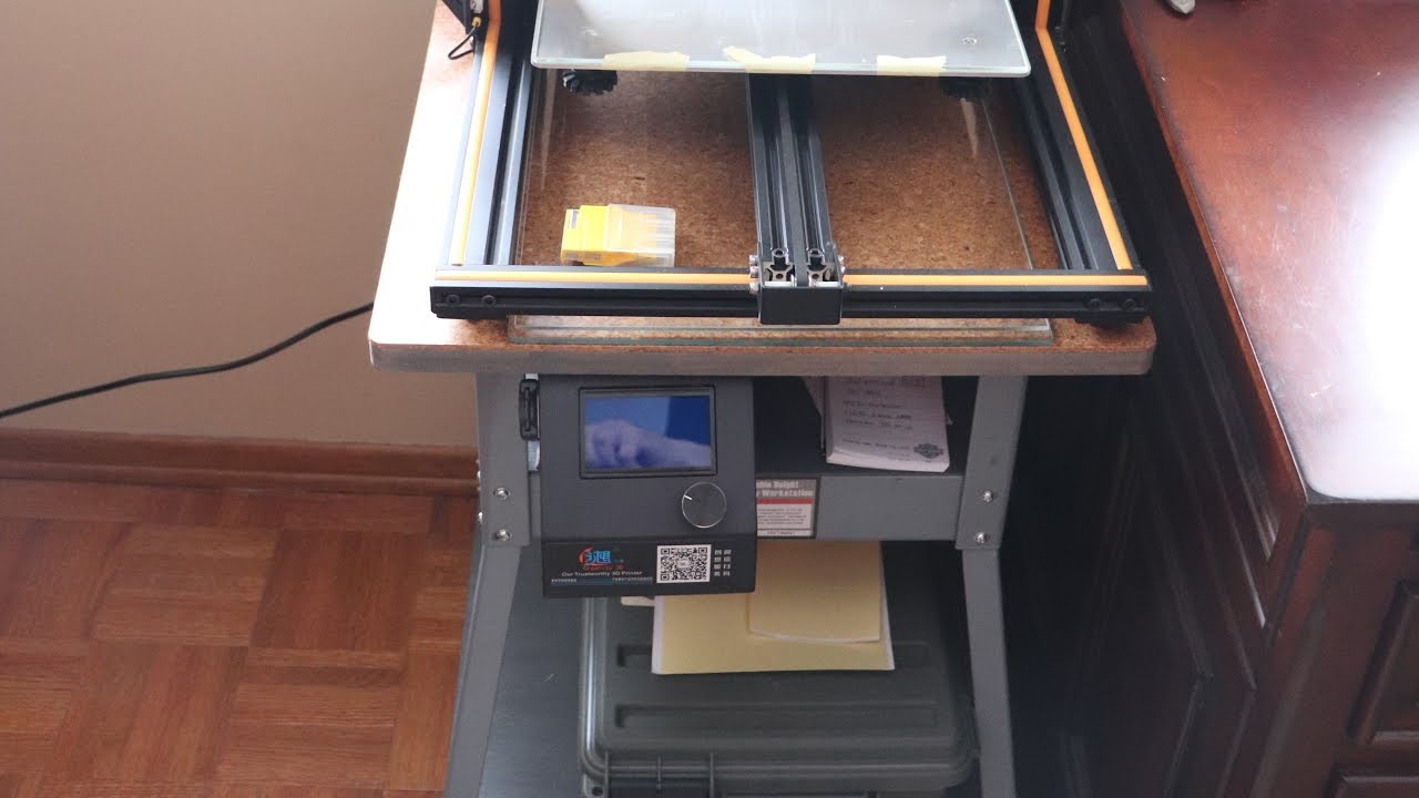 Creality CR10s Stand. Using A Harbor Freight Workstation - YouTube