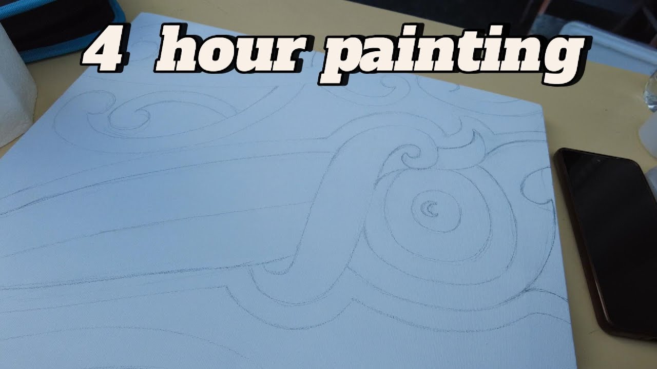 A FOUR HOUR LONG PAINTING - YouTube