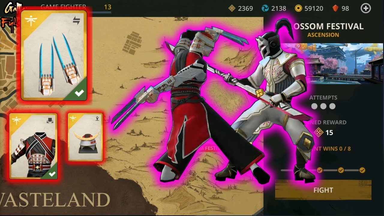 Legendary CLAWS | Battle Blossom Festival | Shadow Fight 3 Event √ ...