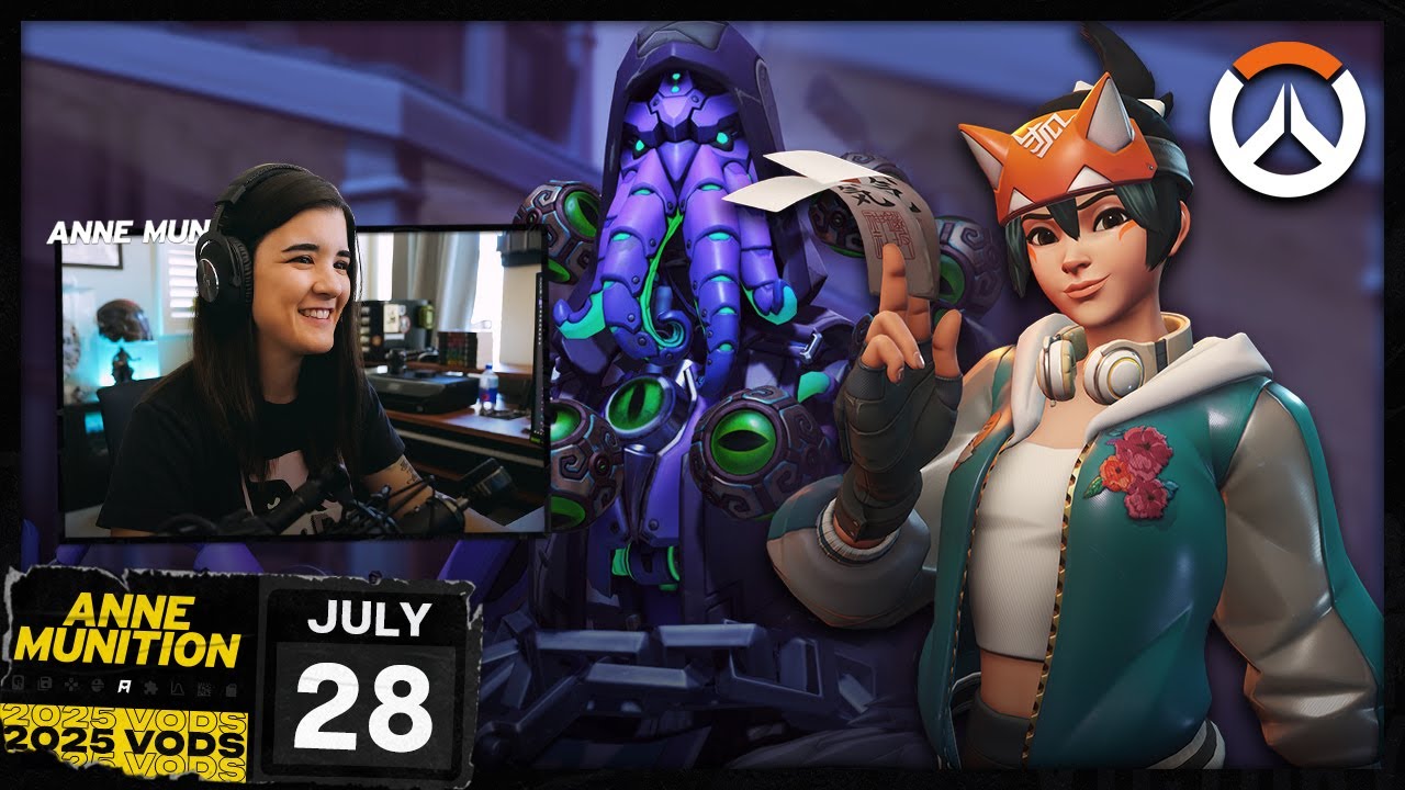 July 28, 2025 - Overwatch 2 | Anne Munition Stream VOD - YouTube