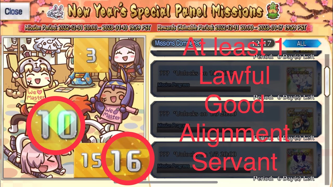 Add at least one Good Lawful alignment Servant - Fate Grand Order (FGO ...