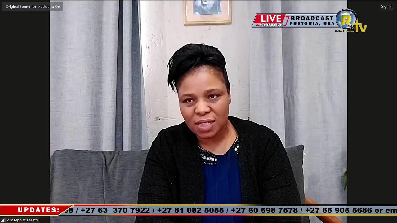 17 SEPTEMBER 2023 SUNDAY LIVE BROADCAST SERVICE WITH PROF. LESEGO DANIEL AND SONS PART 2 - YouTube