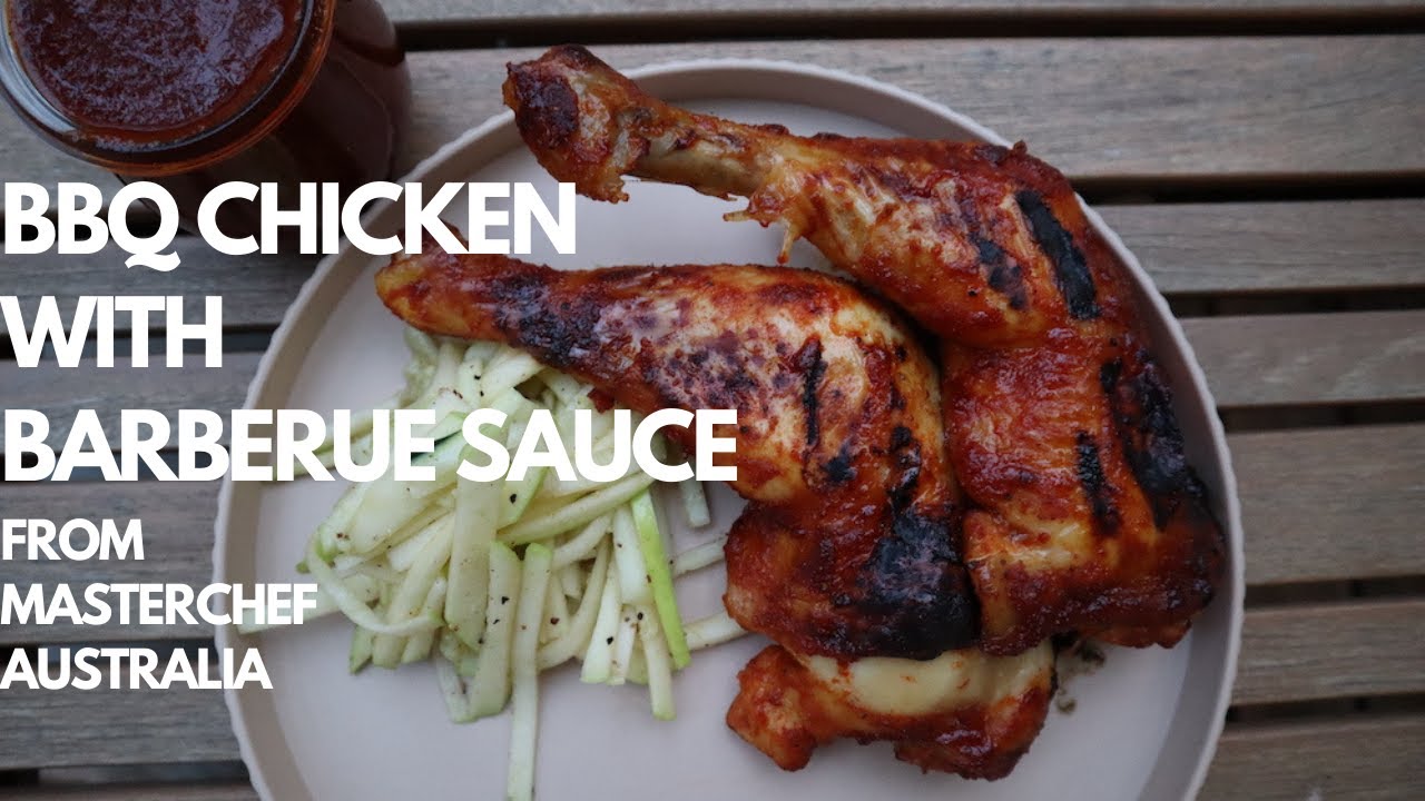 Rue‘s Chicken with BarbeRue Sauce from MasterChef Australia - YouTube