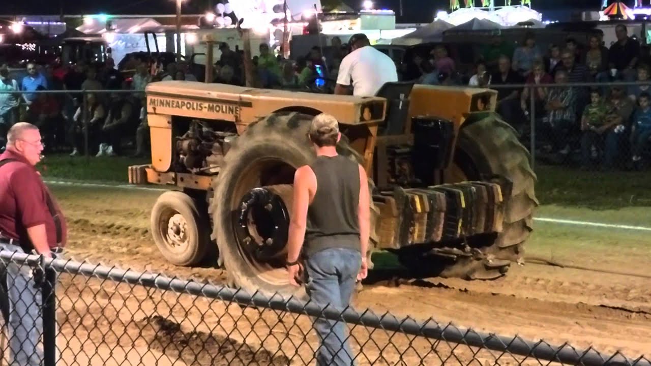 Tractor Pull at Cookport Fair 2015 (Levi Gibson) - YouTube