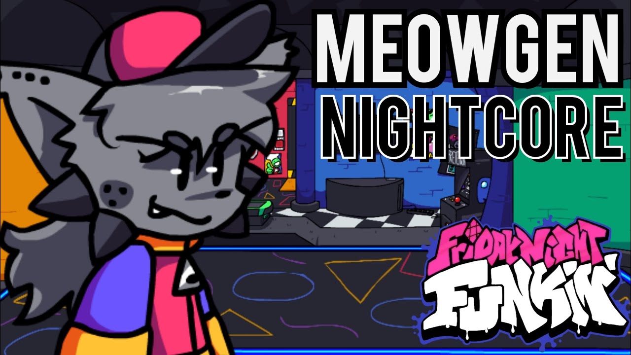 Meowgen (Nightcore) | Friday Night Funkin' Vs Kapi | Kapi V2 mod - YouTube
