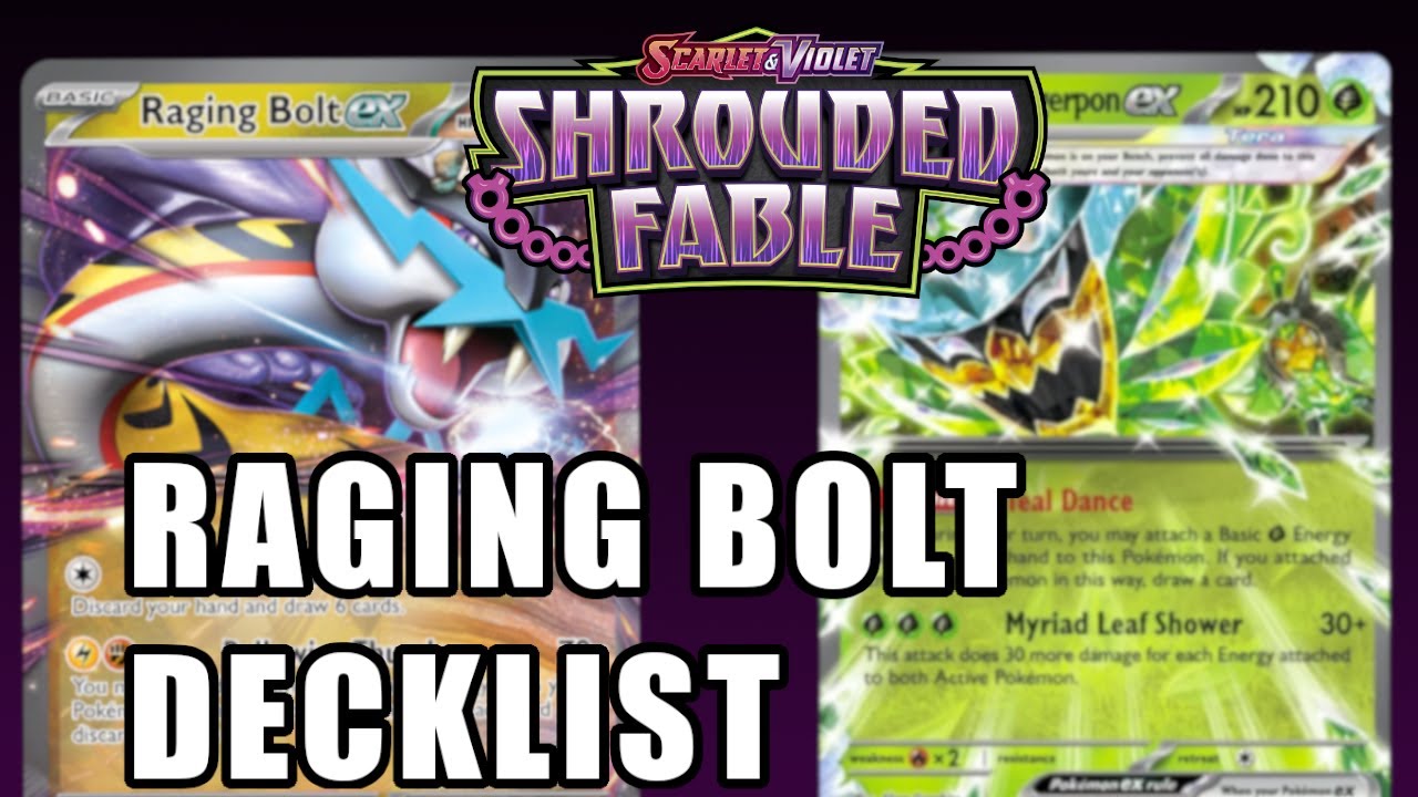 NEW Raging Bolt Deck list Explained(Shrouded Fable) - YouTube