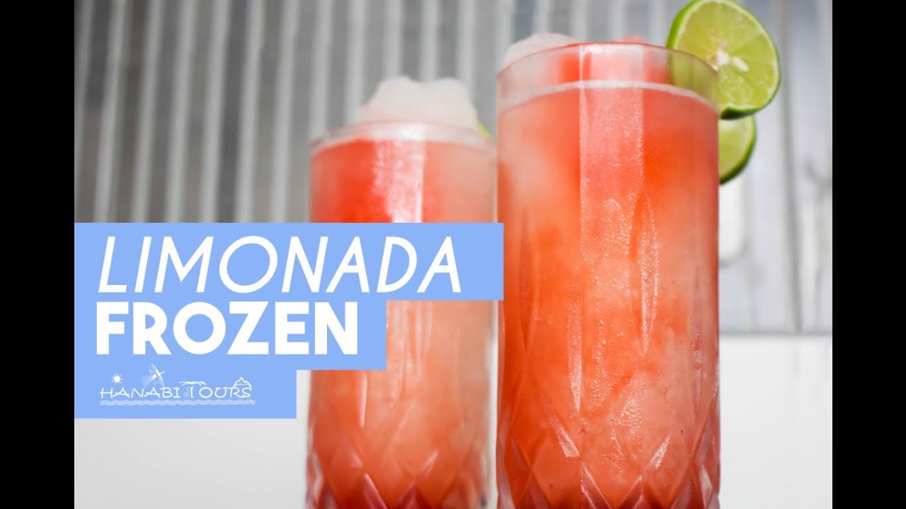 Limonada Frozen en 45 segundos | Cocina con Hanabi - YouTube