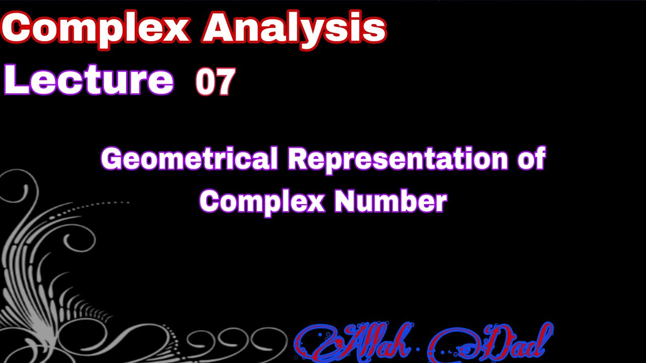 Geometrical Representation of Complex Number | Vector Interpretation ...