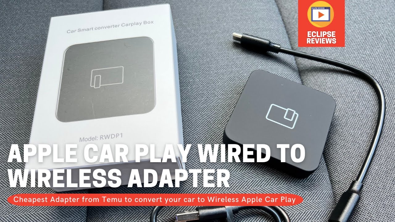 Cheapest Apple Wireless Car Play Adapter - YouTube