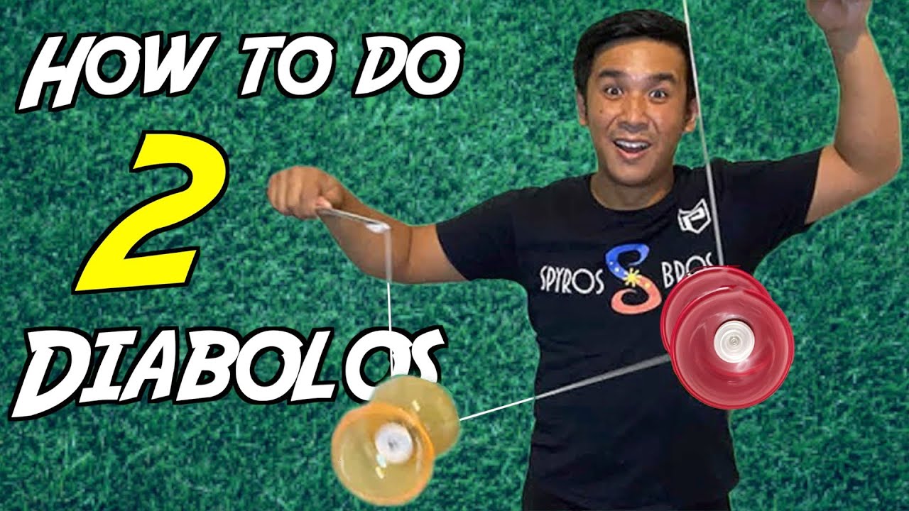 Learn 2 Diabolos for Beginners! 2 Diabolo Tutorial - YouTube