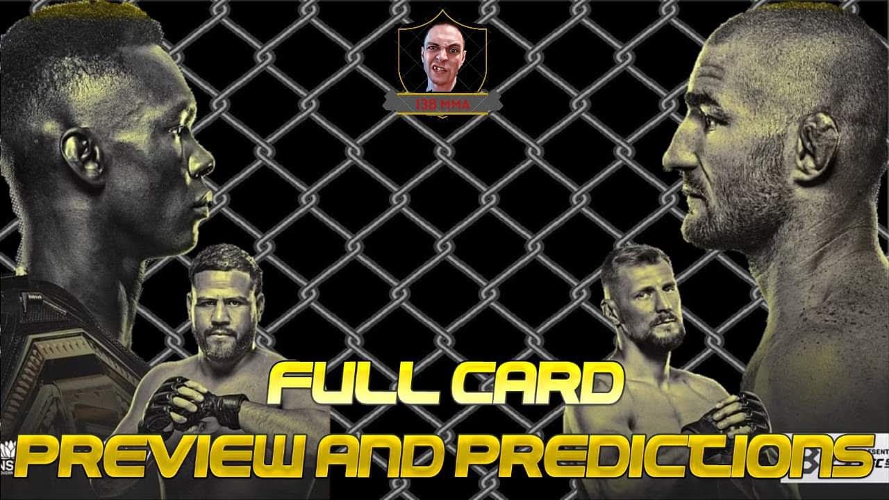 UFC 293 Full Card Breakdown, Predictions, & Analysis - YouTube