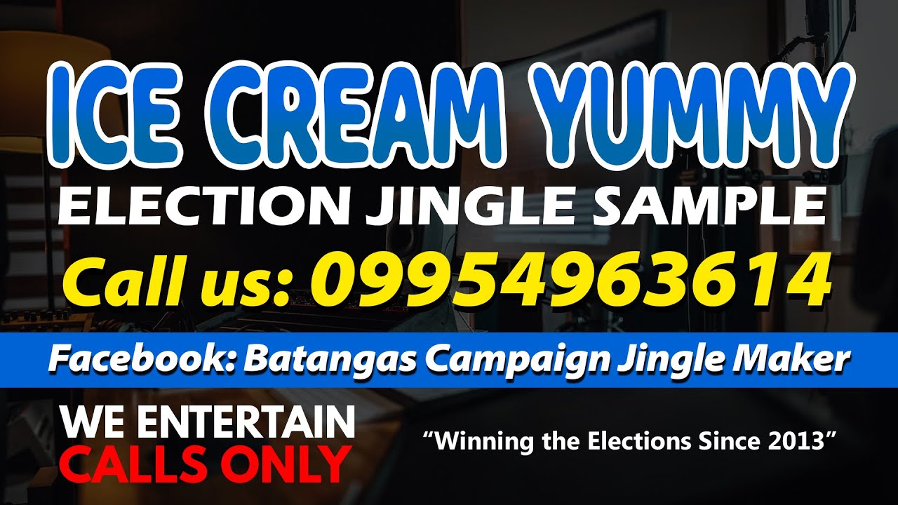 ICE CREAM YUMMY ICE CREAM GOOD- CAMPAIGN JINGLE SAMPLE 2025 NATIONAL ...