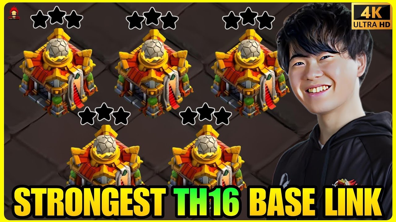 NEW *ANTI 2* STAR TH16 BASE ! ANTI ROOT RIDER & SUPER ARCHER BASE ! NEW ...