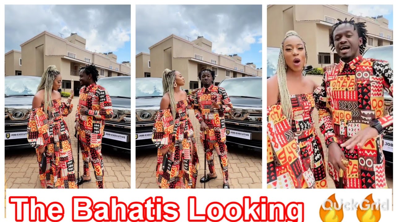 Diana Bahati And Bahati Going To Their Friends Ruracio Rocking In ...