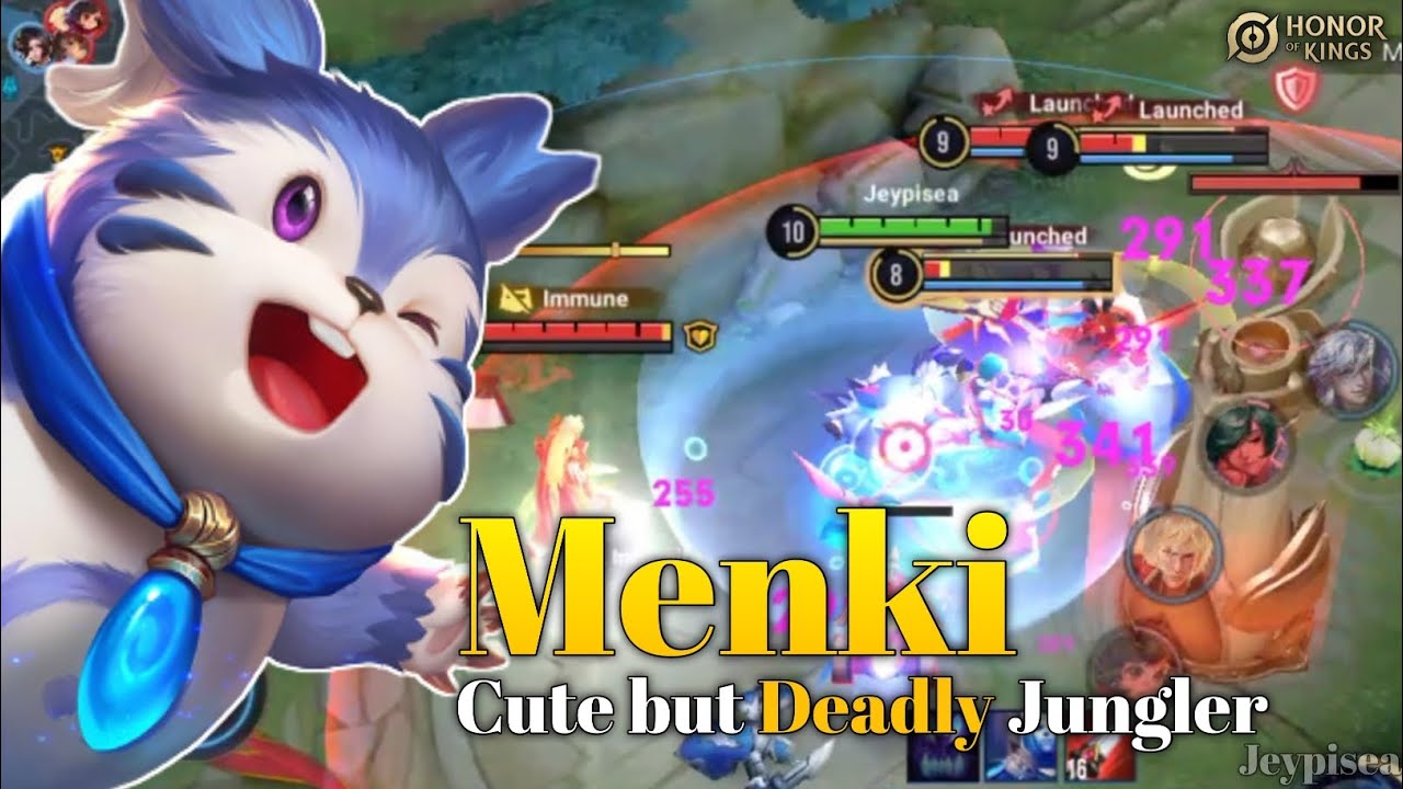 Menki OP jungler Hero!! [ Menki Gameplay + Build ] Honor of Kings ...