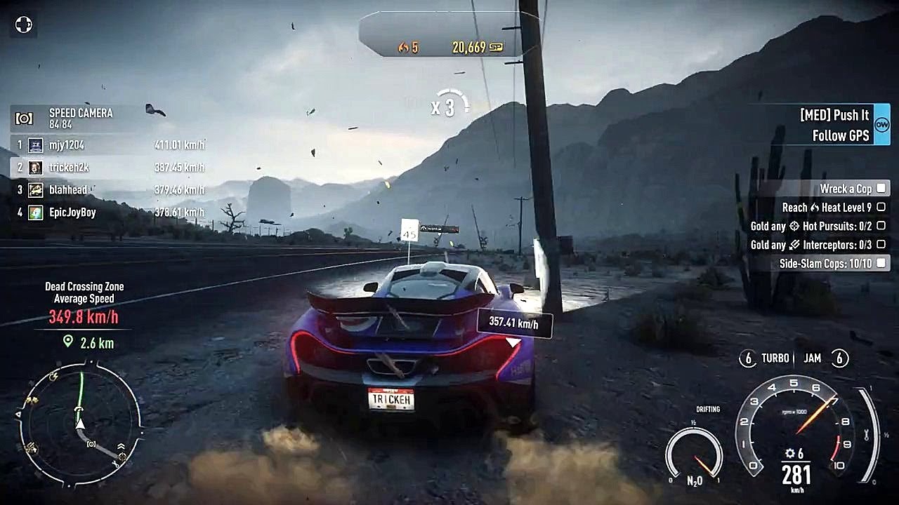 Need for Speed Rivals - McLaren P1 - Push it - YouTube