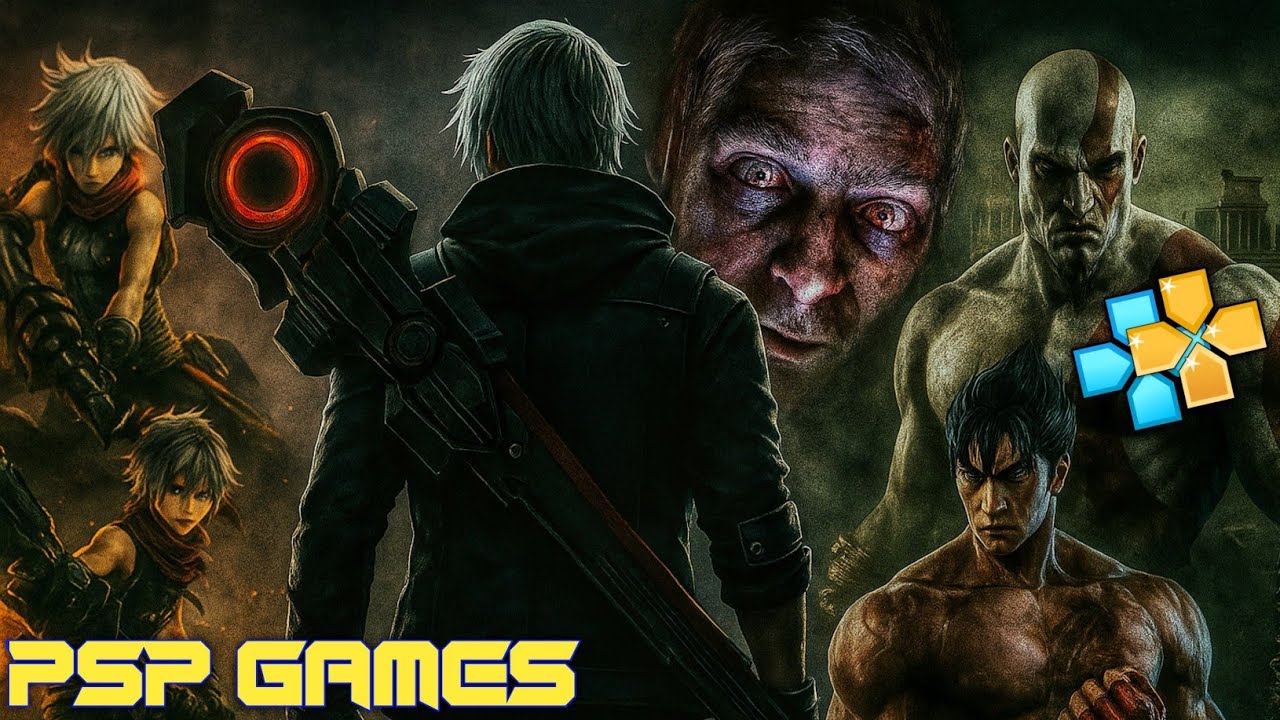 High Graphics PSP Games Everyone's Playing in 2025 | Top 5 PPSSPP ...