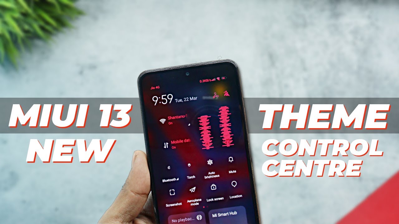 MIUI 13 New Control Center Theme For Any Xiaomi Device | New System Ui ...