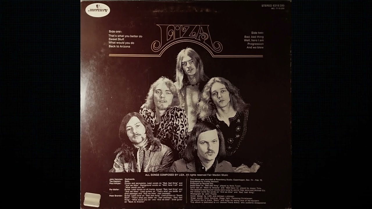 Liza - Liza - 1975 (Danish Rock) - YouTube