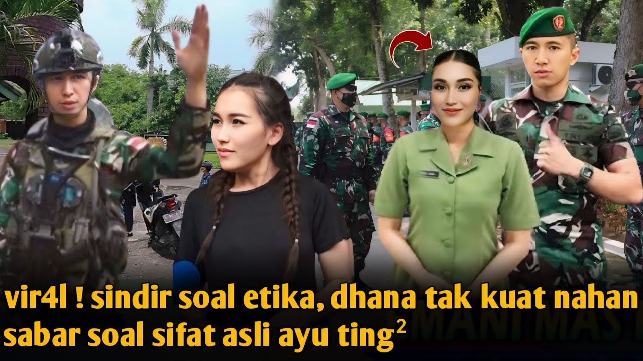 GAGAL JADI IBU PERSIT, FARDHANA SINDIR ETIKA AYU TING² SANGAT DI MARKAS ...