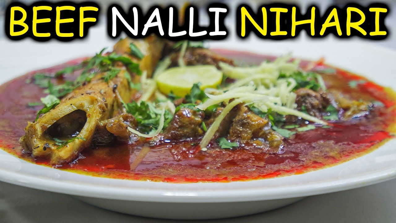 BEEF NALLI NIHARI | COMMERCIAL RECIPE | FARI RANA COOKING - YouTube