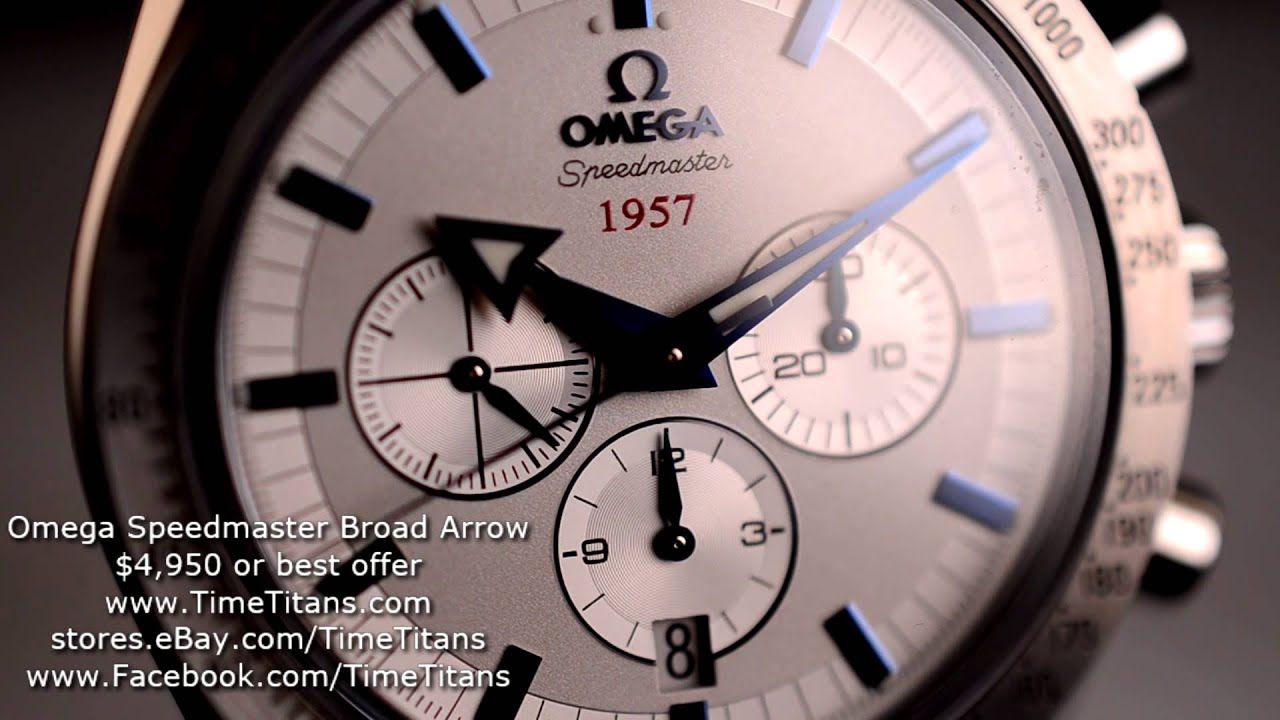 Omega Speedmaster Broad Arrow 1957 321.12.42.50.02.001 Steel Caliber ...