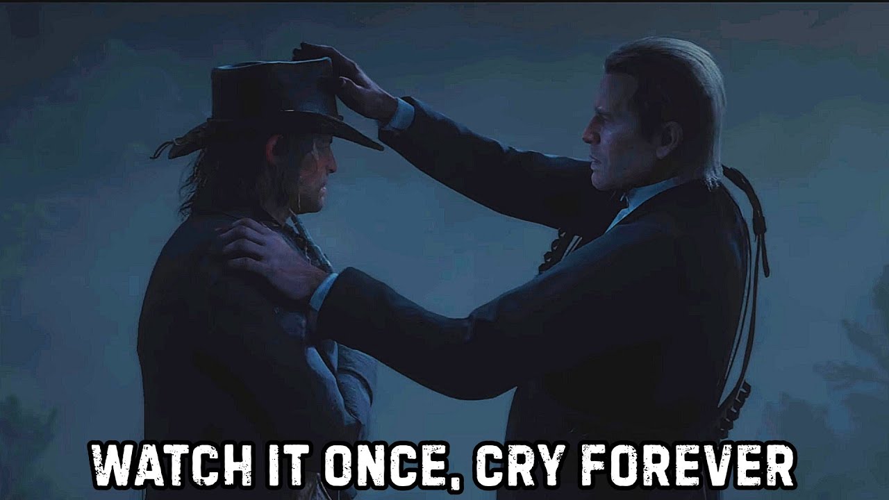 Arthur Morgan says goodbye to John Marston | Rdr2 - YouTube