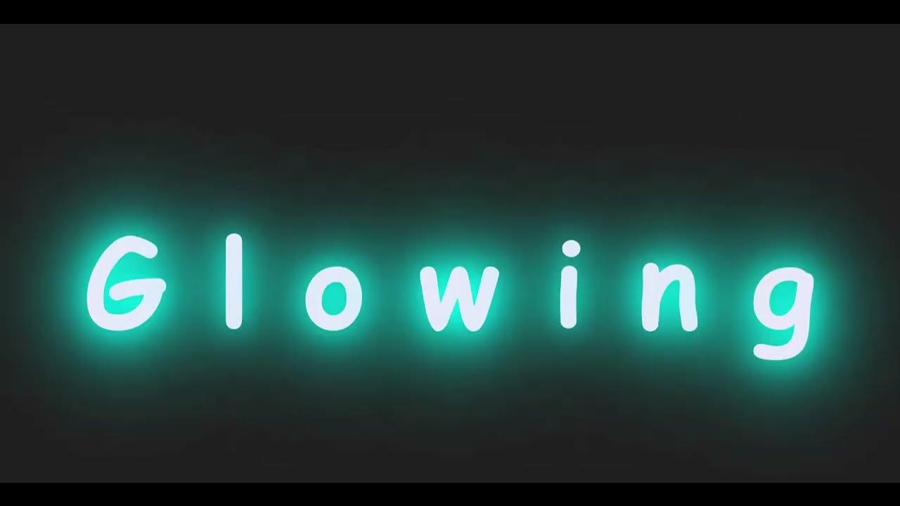 GLOWING TEXT Animation with HTML and CSS for beginners | HTML and CSS in Hindi #youtube # ...
