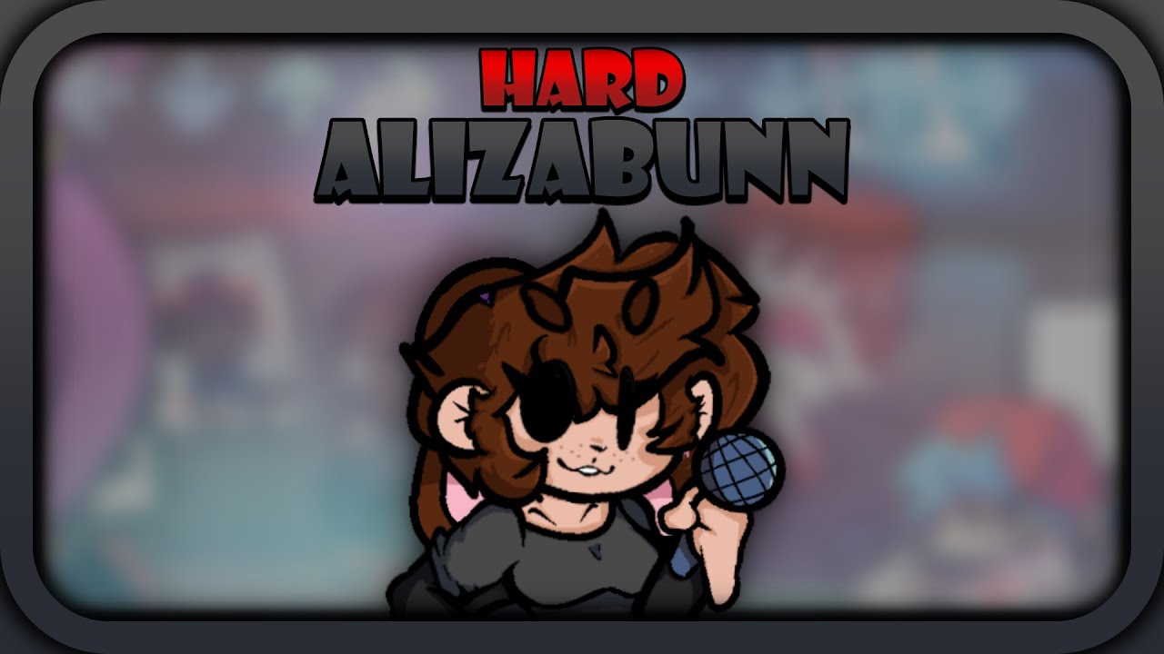 Friday Night Funkin' - V.S. AlizaBunn Mod - FNF Mod Hard - YouTube