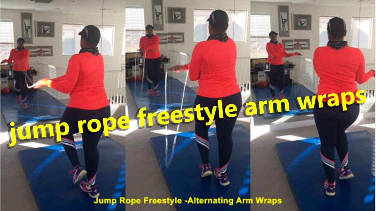 Jump Rope Freestyle-Arm Wrap Variations - YouTube