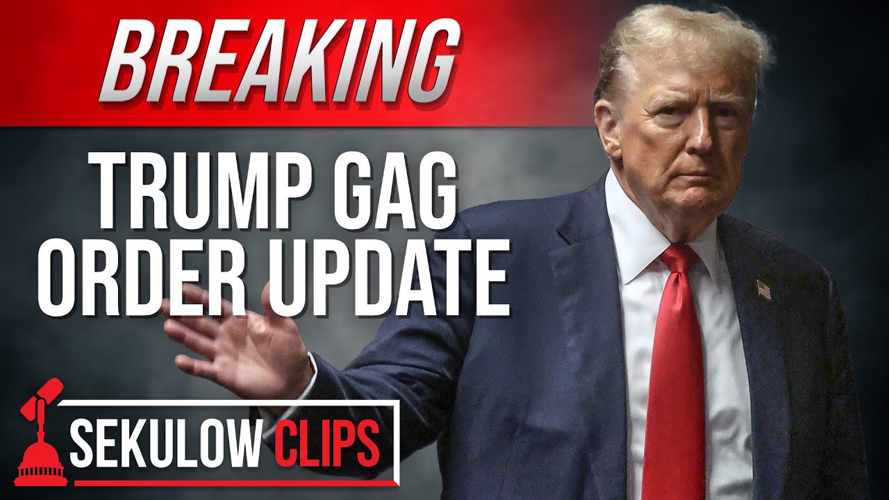 BREAKING: MAJOR Trump Gag Order Update - YouTube