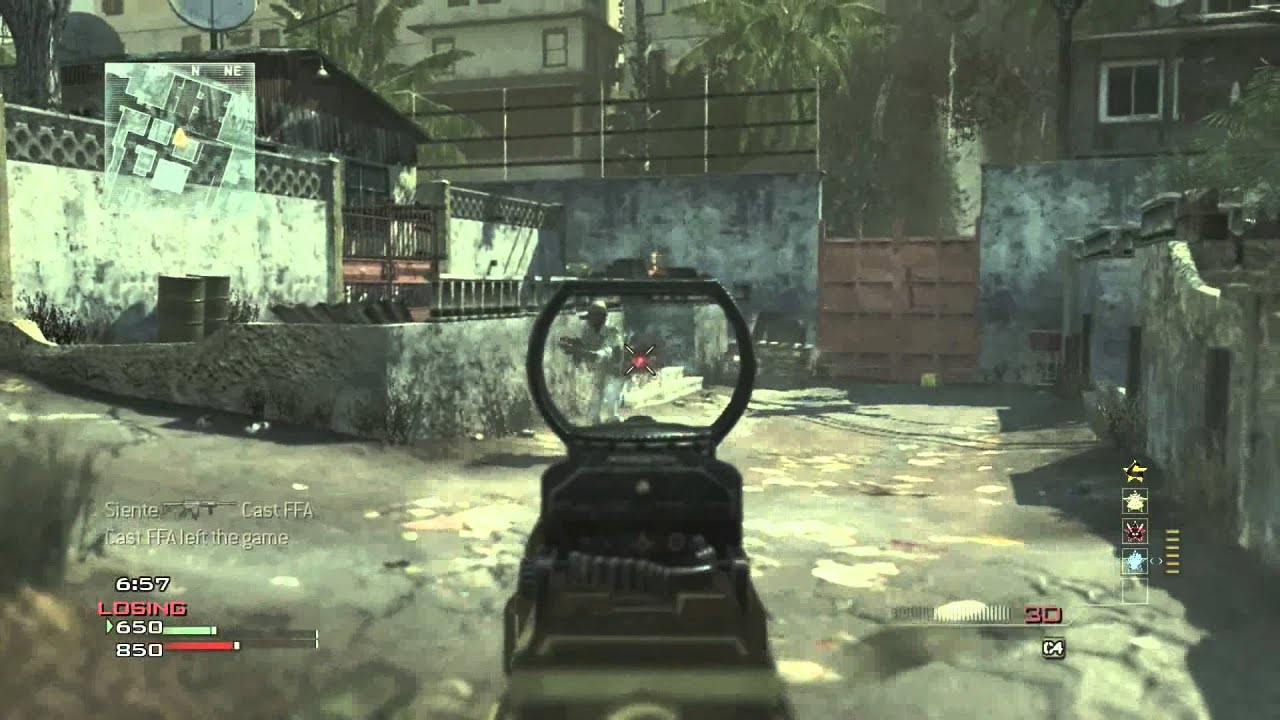 MW3: 1:58 FFA MOAB w/M4A1 - YouTube