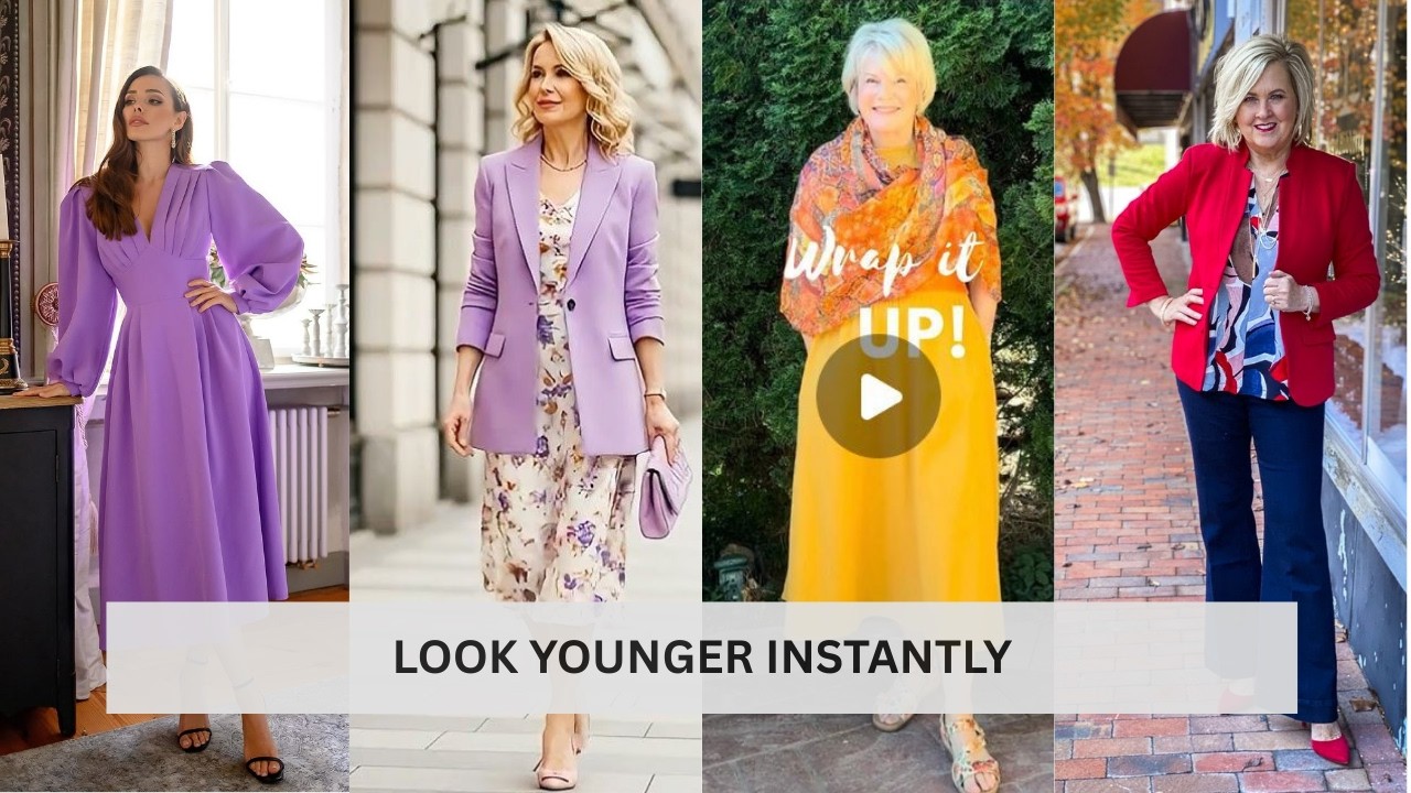The Ageless Power of Color Fashion for Women Over 60 That Turns Heads ...