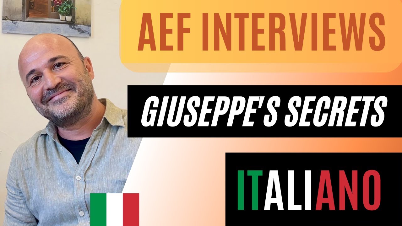 Why does Giuseppe teach Italian? - YouTube