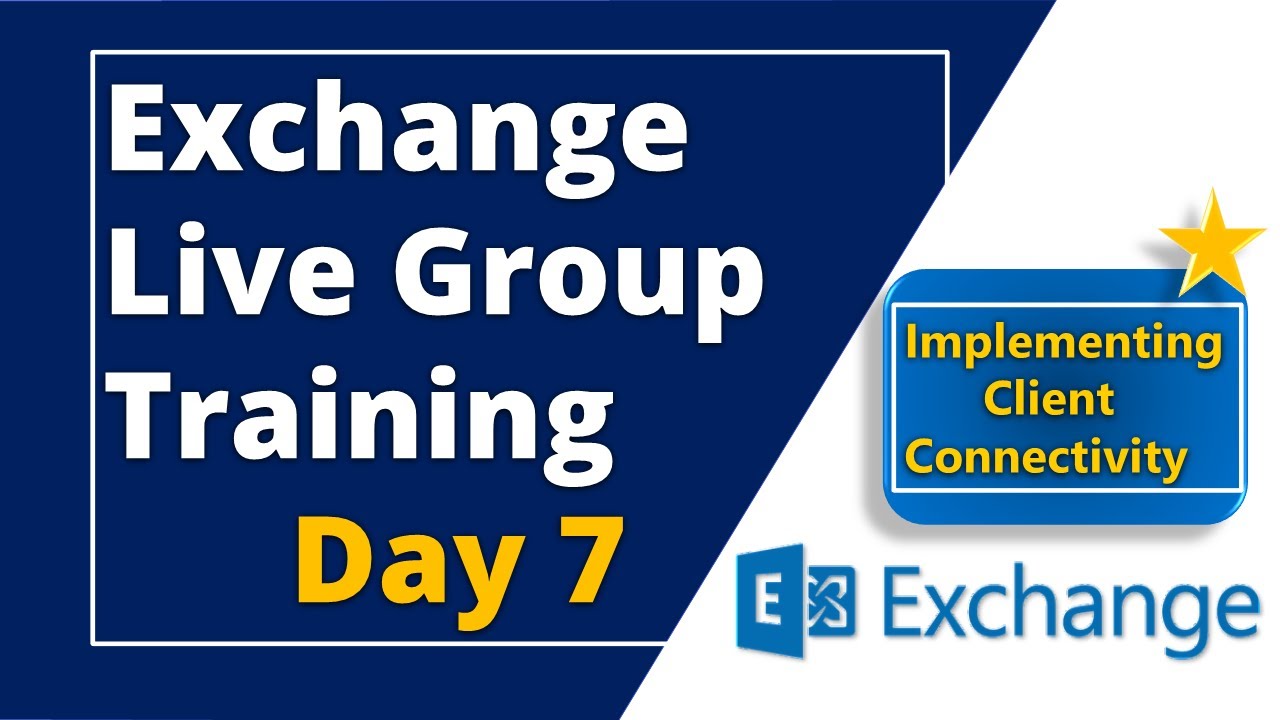 Exchange Server SE full Training live - Day 7 | Techi Jack - YouTube