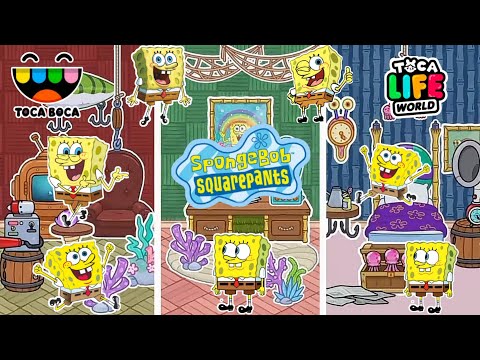 New SpongeBob Squarepants Furniture Pack Trailer🐌😱|| Toca Life World 🌍