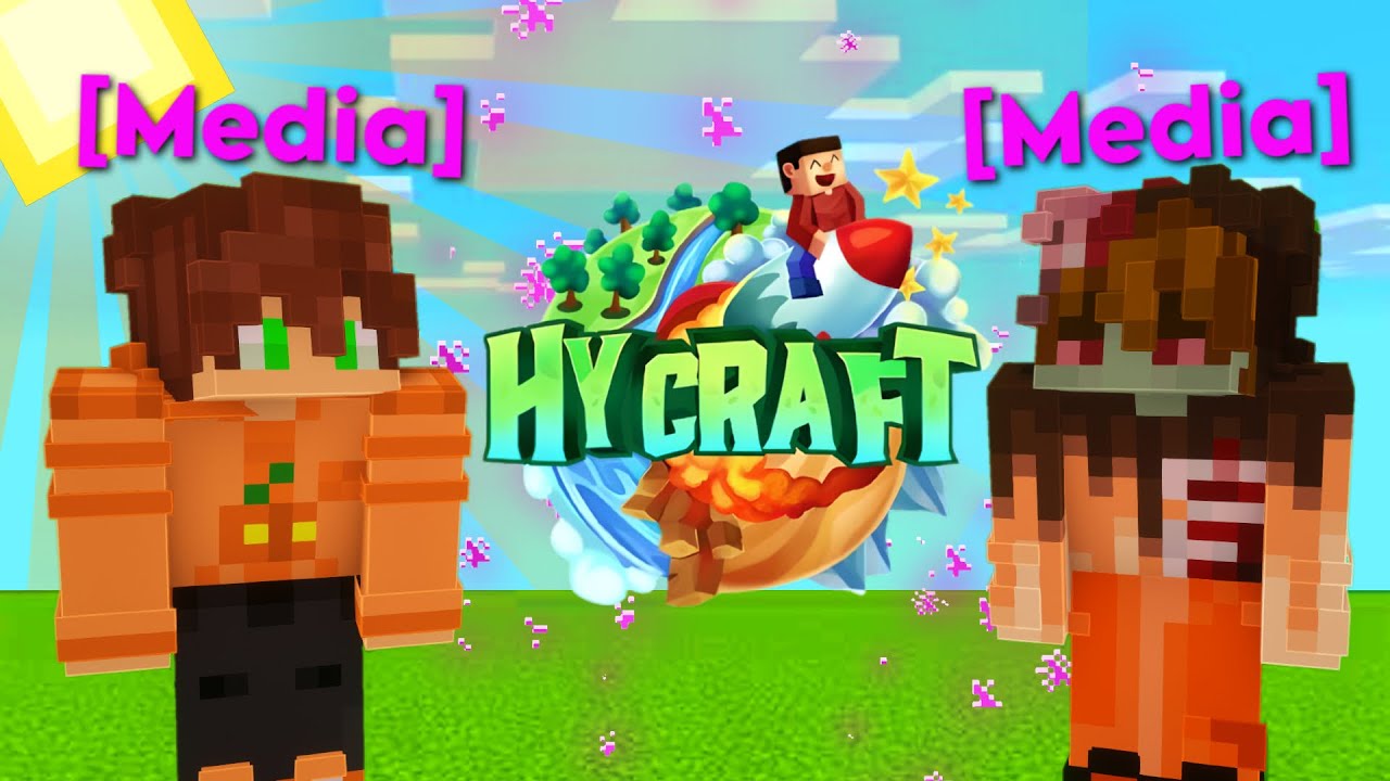 ASI es JUGAR en HYCRAFT SIENDO RANGO MEDIA - YouTube