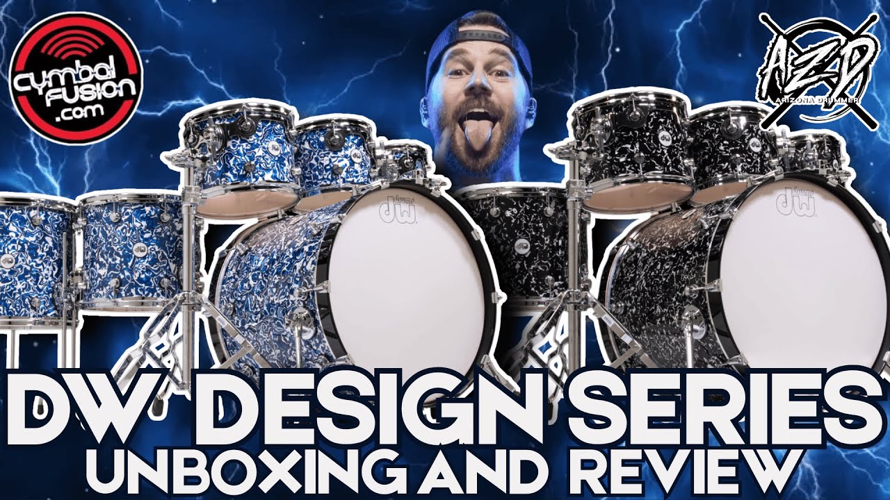 ⚡ UNBOXING the Cymbal Fusion Exclusive DW Design Series “Black ...